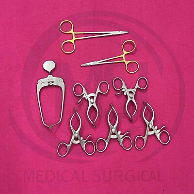 Wallace Stifle Retractor, Gelpi Retractors Sharp set pcs8 Orthopedic ...