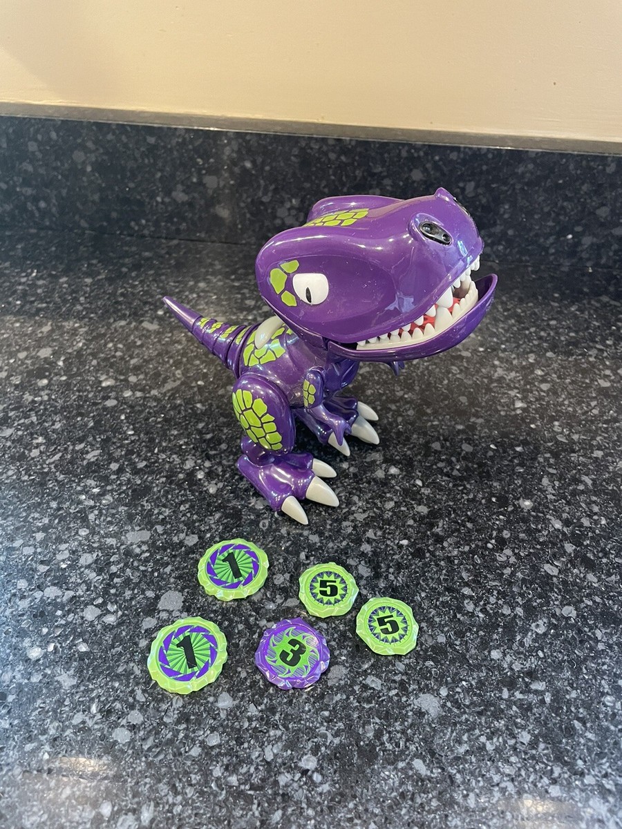 Zoomer Dino Purple New Zoomer Dino Remote Control "Sparky" Purple