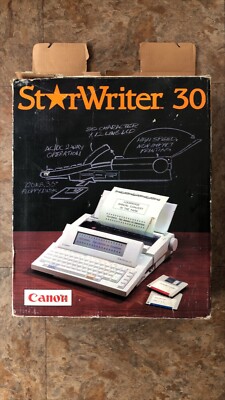 Typewriters & Word Processors - Canon Starwriter