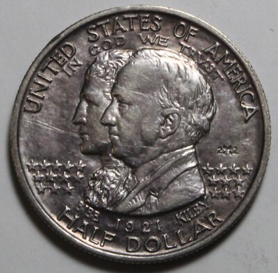 1921 2x2 Alabama Commemorative Half Dollar M1023 | eBay