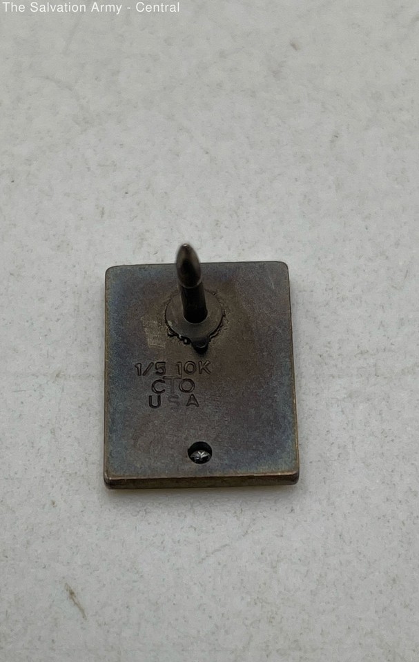 CTO 10k Gold Black Fine Jewelry Diamond Modernist Square Pin Brooch | eBay