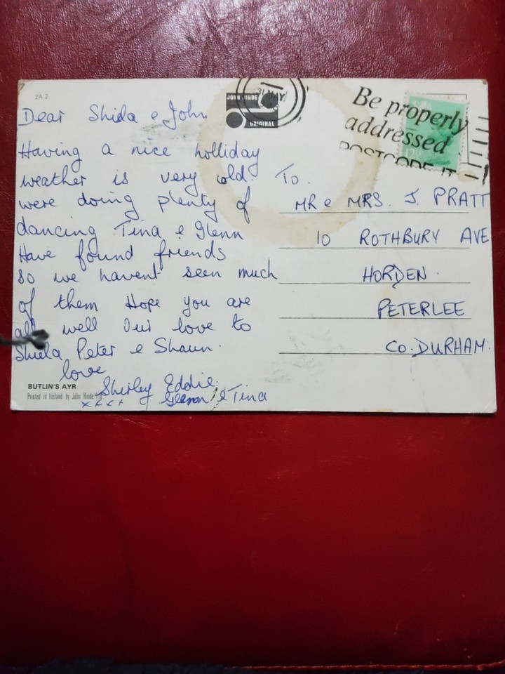 BUTLINS AYR POSTCARD AYRSHIRE HOLIDAY CAMP SCOTLAND | eBay UK