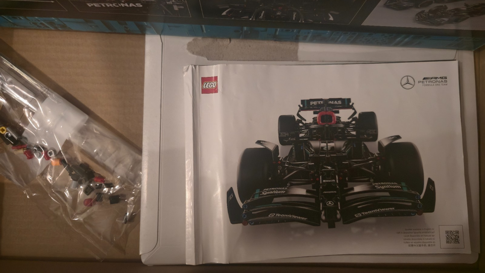 LEGO TECHNIC Mercedes AMG F1 W14 E Performance 42171 EMPTY BOX ...