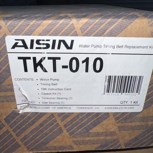 AISIN TKT-010 Timing Belt Kit with Water Pump Fits 1990-1997 LEXUS ...
