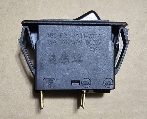 Sorvall LEGEND RT On/Off Power Switch E-T-A Circuit Breaker Rocker ETA ...