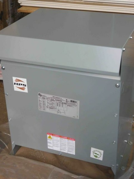 Hammond 45 KVA 3 Phase Transformer 480 HV 208y/120 LV NEMA 3r ...