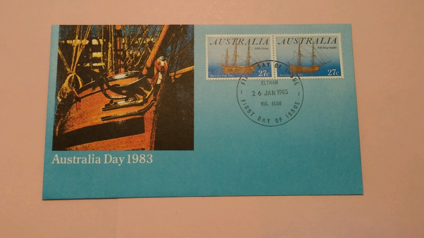 Australia First Day Cover 1983 Australia Day | eBay