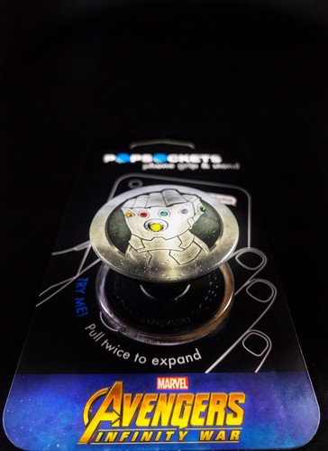 Authentic PopSockets Marvel Avengers Infinity Gauntlet PopSocket Pop ...
