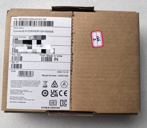 Mellanox Nvidia MCX653106A-HDAL 200GbE Dual-port QSFP56 PCIe Network ...