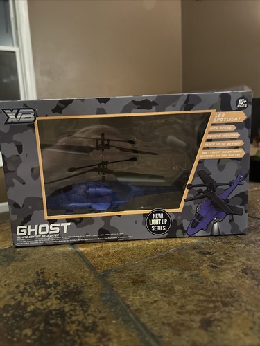 XB Remote Control Ghost Helicopter Flying Toy Blue NEW | eBay