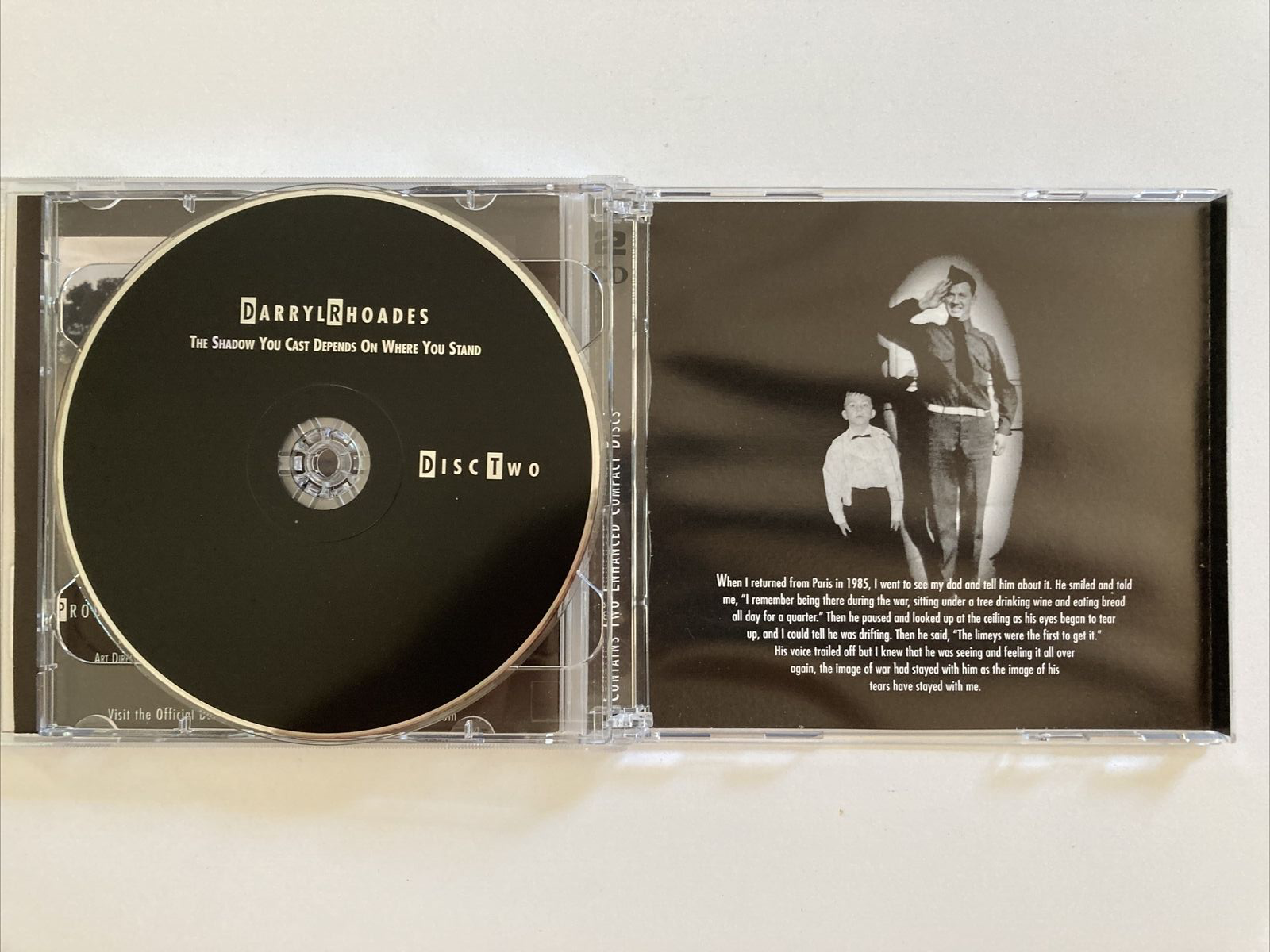 Shadow You Cast Depends on Where You Stand - Rhoades, Darryl (CD, 2005 ...