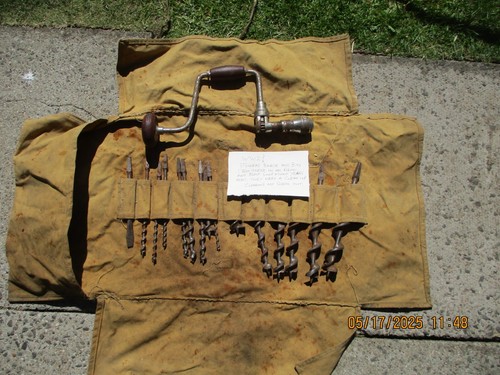 WW2 MILITARY BRITISH ARMY VINTAGE TOOLS CANVAS ROLL, AS SEEN DESCRIBED ...