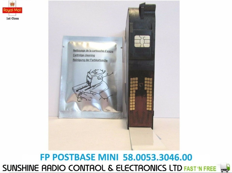 20ml FP Postbase MINI Blue Replacement Franking Ink Cartridge 58.0053 ...