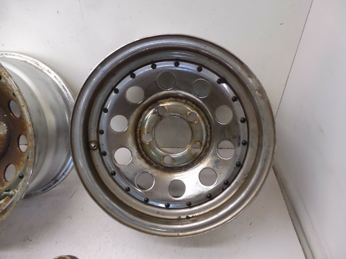 VINTAGE KEYSTONE WHEELS 14x7 14x6 WHEEL RIM RIMS SET OF 4 FRONT REAR | eBay