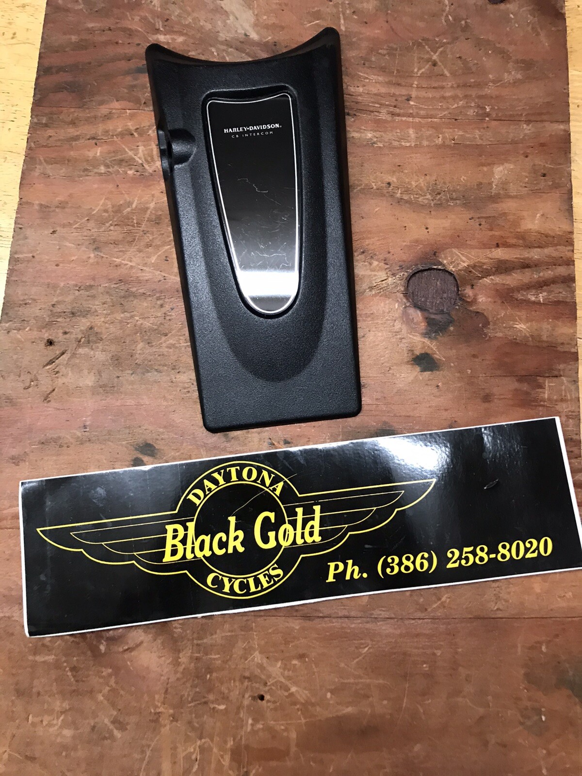 OEM Harley CB Radio Intercom Cover Panel 77123-03 Touring Dresser FLHT ...