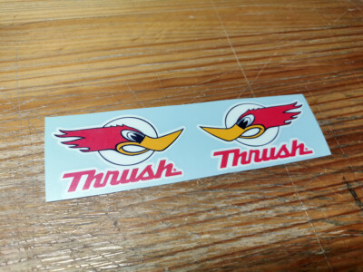 Thrush decals X2 vinyl stickers stickers ステッ | eBay