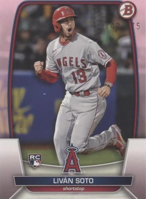 2023 Bowman - Livan Soto #46 Pink /175 (RC) for sale online | eBay