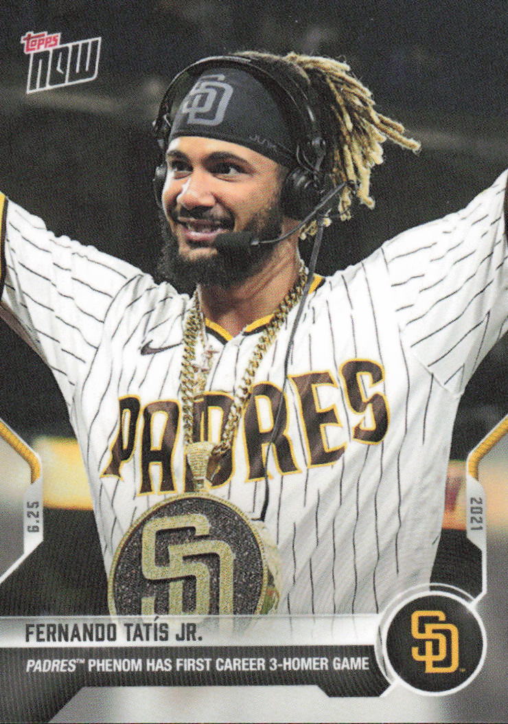 2021 Topps Now RTOD Bonus Fernando Tatis Jr. ODB-15 Padres | eBay