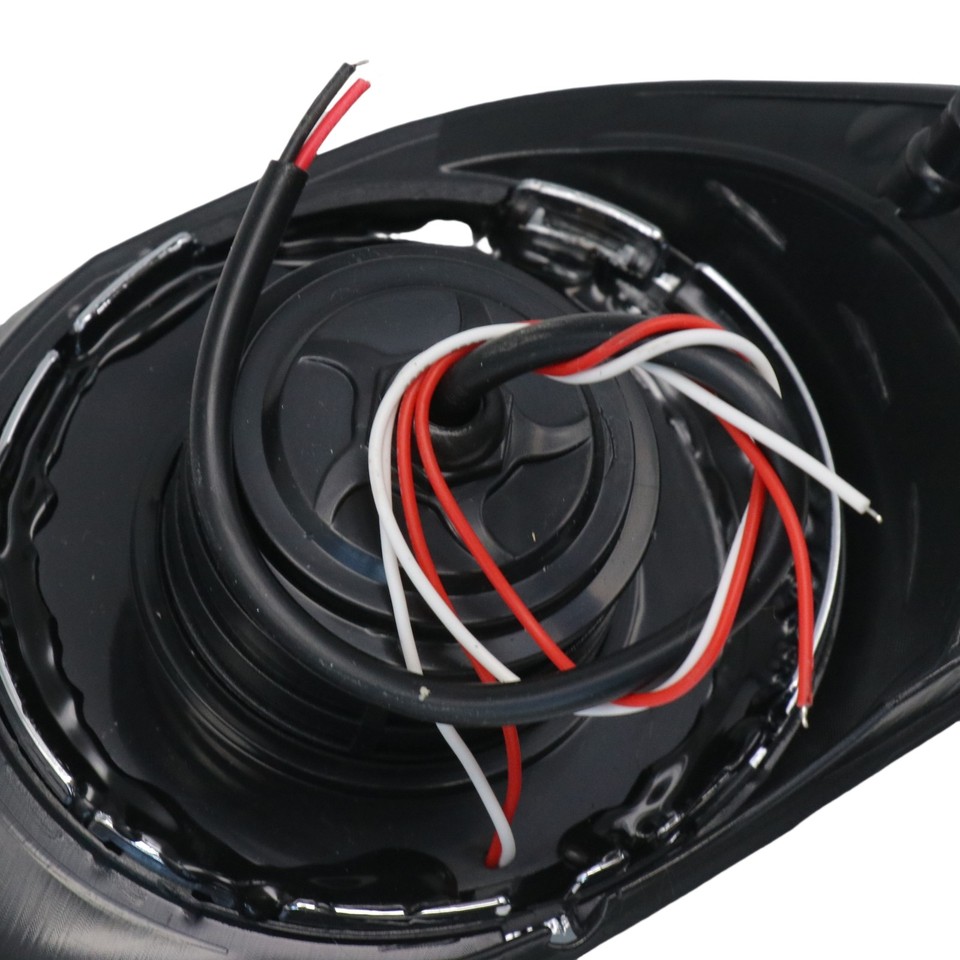 LED Bumper Fog Lights w/ Cover Angel Eye For Mercedes Benz W204 C230 ...