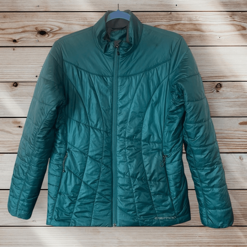 Exofficio Teal Primaloft Woman’s Travel Jacket | eBay