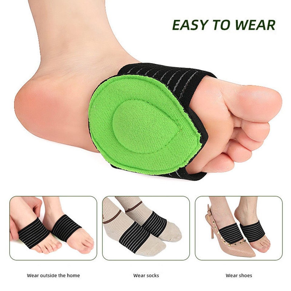Orthopedic Insole Flat Foot Corrector Arch Support Pain Relief Pads For ...