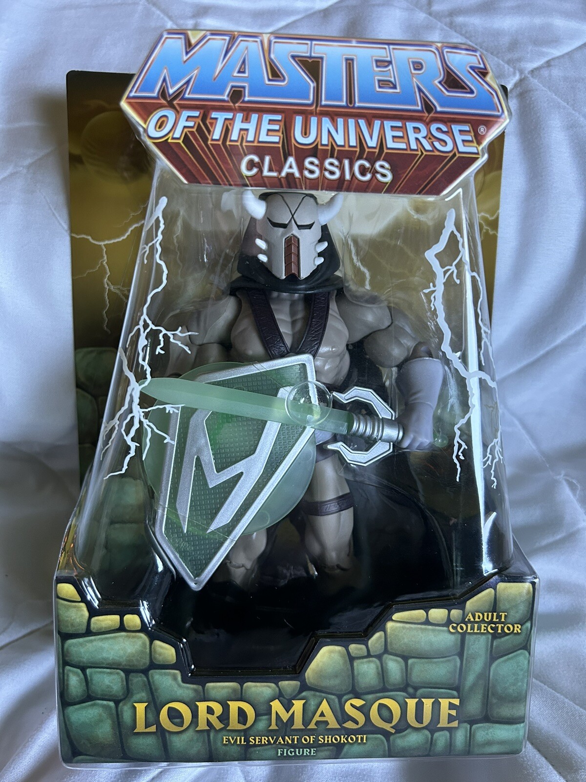 Lord Masque Masters of the Universe Classics MOTUC CIB New w/Mailer Box