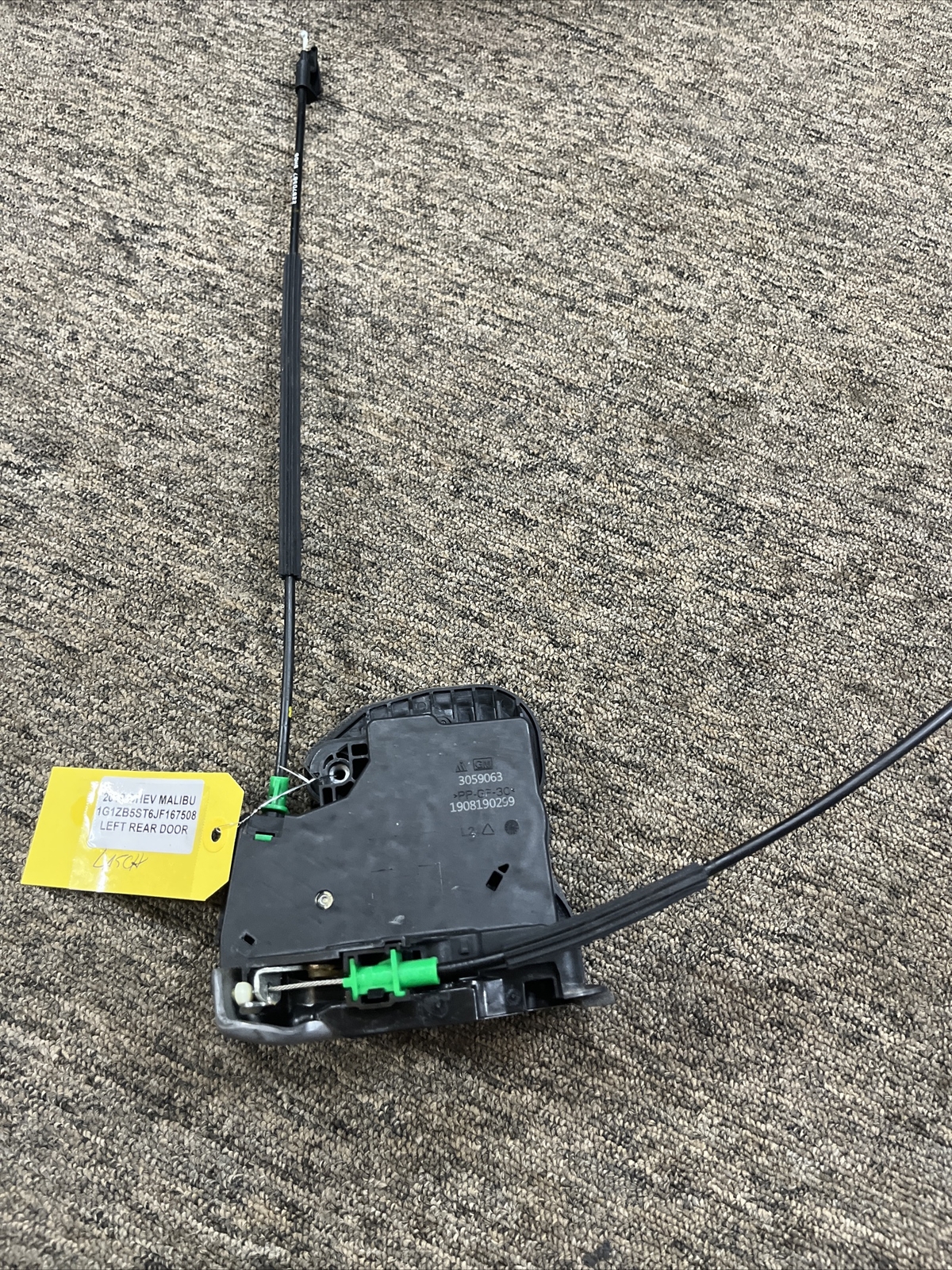 2016 - 2021 CHEVROLET MALIBU REAR LEFT DRIVER SIDE DOOR LOCK LATCH OEM ...