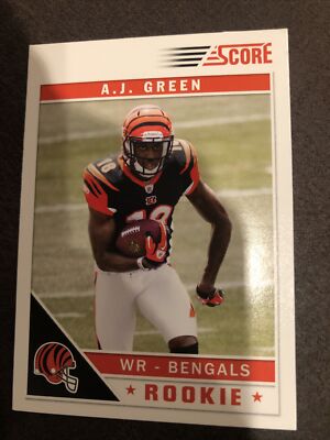 aj green score rookie card | eBay