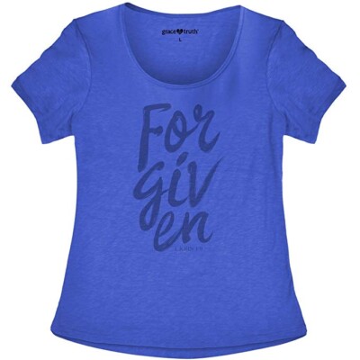 T-Shirt Forgiven (Script) SMALL | eBay