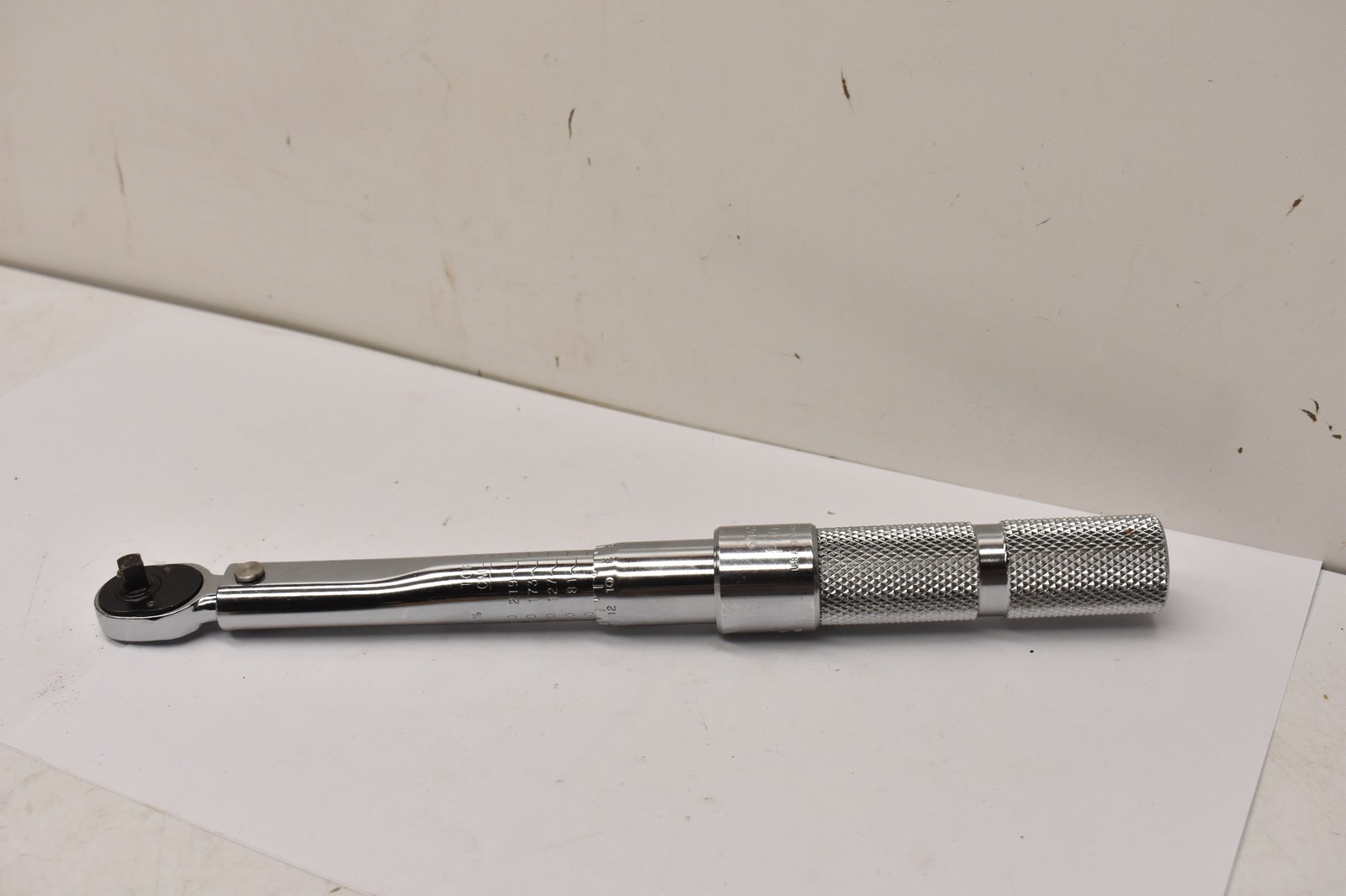 PROTO 6062A 1/4" Drive Ratcheting Head Torque Wrench 40-200 Inch Pound ...