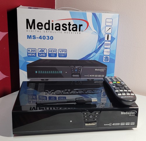 MEDIA-STAR MS-4030 4K Satellite Receiver (Used) | eBay
