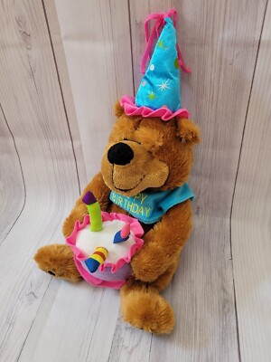Burton & Burton Happy Birthday Teddy Bear 15" | eBay