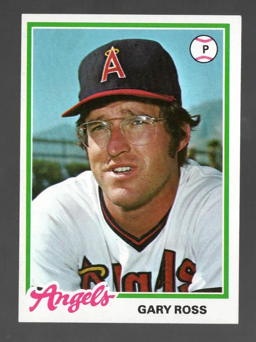 1978 Topps Gary Ross California Angels #291 Near Mint or Better | eBay
