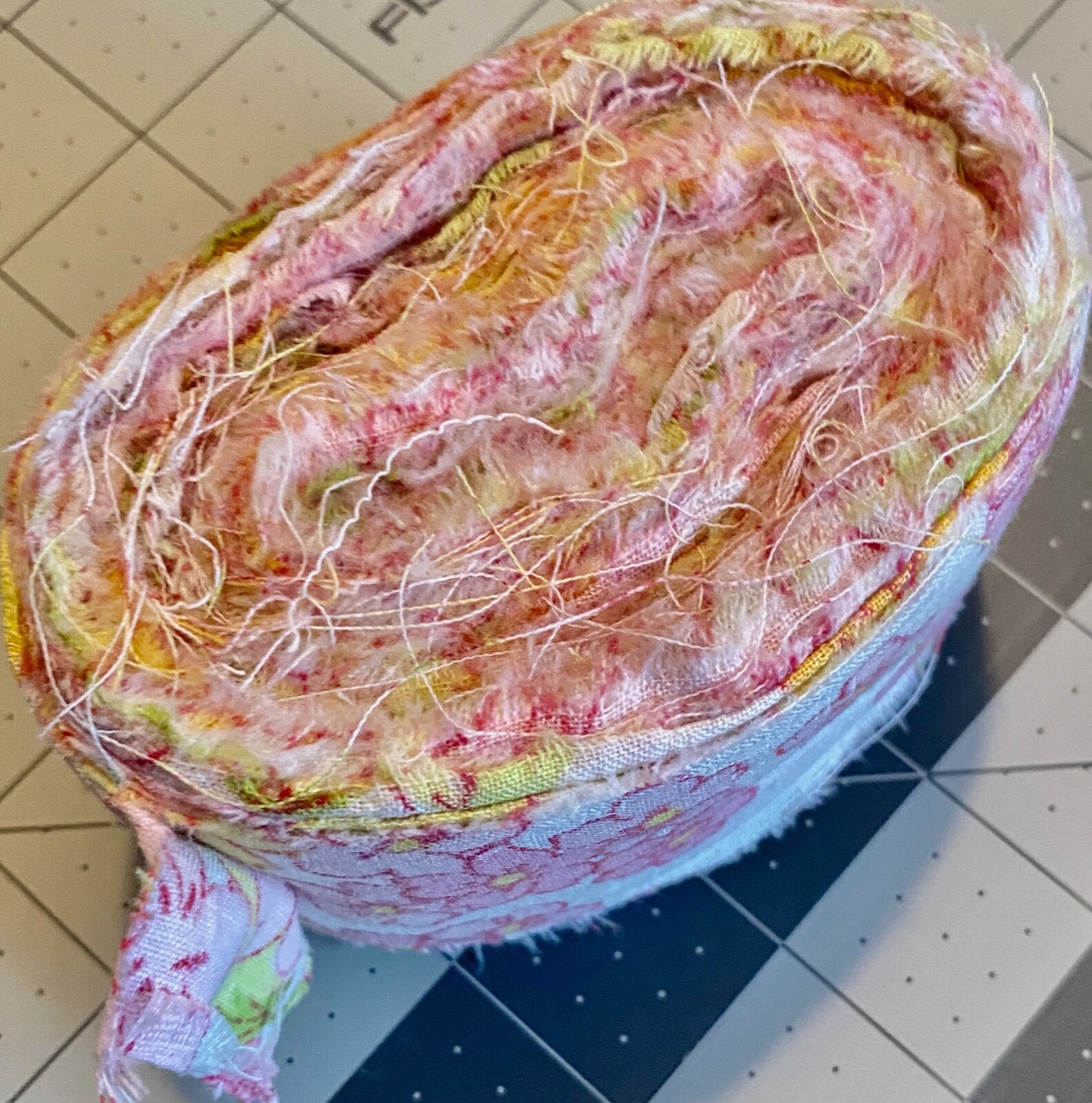 Rag Rug Hand Torn 2" Fabric Strips Toothbrush Amish Knot Braided ...