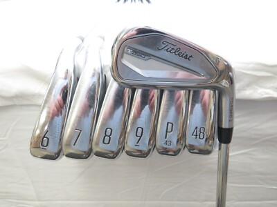 Used Titleist T350 Iron Set 5-PW+48* TT AMT Red R300 Regular Flex Steel ...
