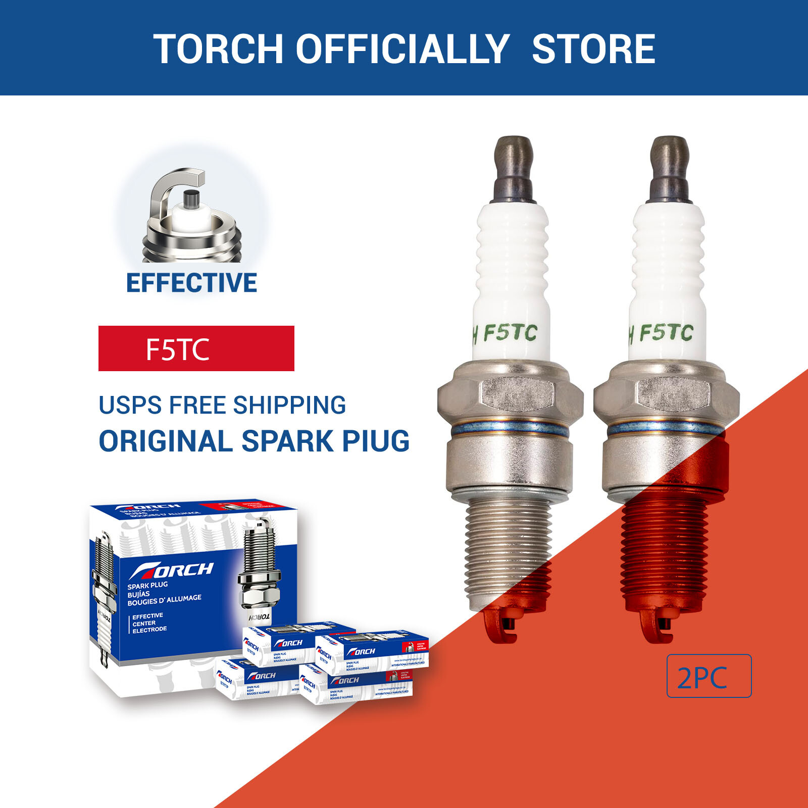Torch F5TC - Alternative spark plugs