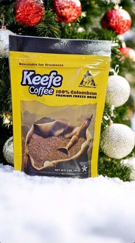 Keefe Coffee (100% Colombian Premium Freeze Dried-3oz Bag) | eBay