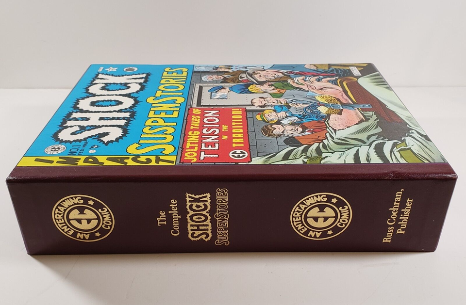 Entertaining Comic EC The Complete Shock SuspenStories 3-Hardcover ...