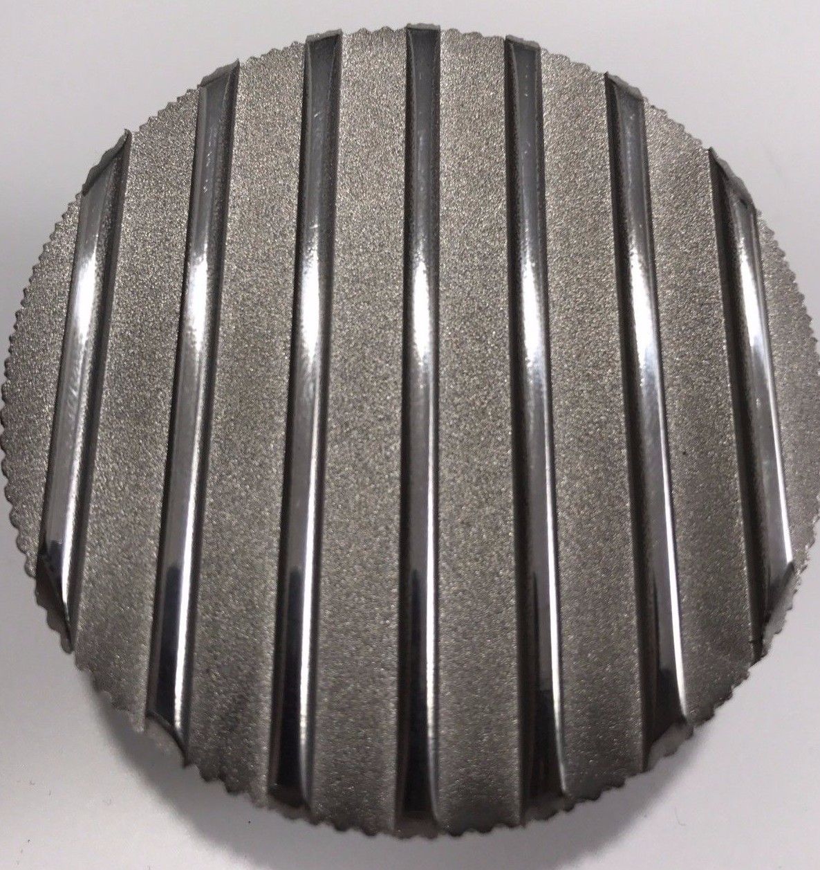 Finned Polished Cast Billet Aluminum Radiator Cap 16 Lbs Hot Rod Rat ...