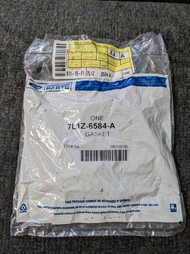 Genuine OEM Ford Right or Left Valve/Rocker Cover Gasket Super Duty ...