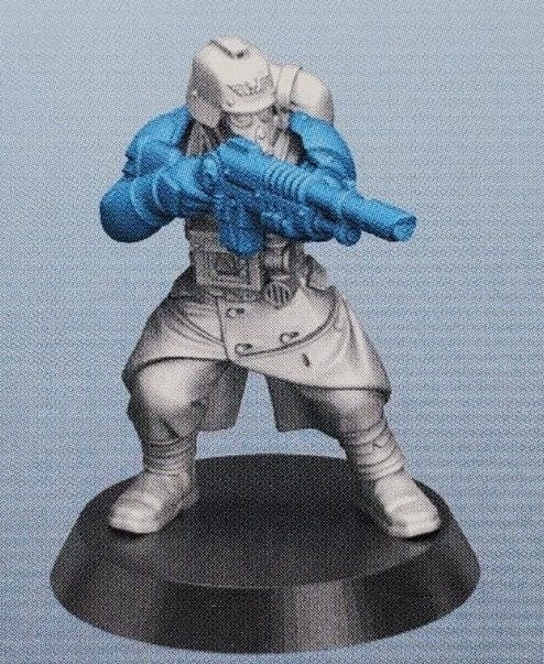 Warhammer 40k Kill Team Death Korps Of Krieg Veteran Guardsmen Single ...