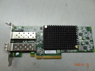 Emulex 10Gb/s Dual Port Fiber Channel PCI-e Network Card + 1 ...