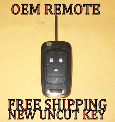 OEM GM CHEVY SWITCHBLADE FLIP KEY KEYLESS ENTRY REMOTE FOB TRANSMITTER ...