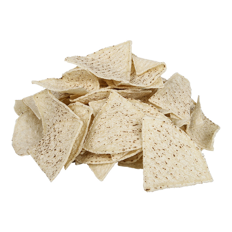 Mission Foods Pre Cut Unfried White Corn Tortilla Chips (4 Cut, 30lbs ...
