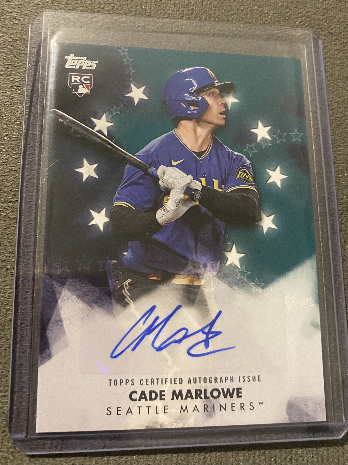 2024 Topps Series 2 #BSA-CMA Cade Marlowe RC Auto Baseball Stars ...