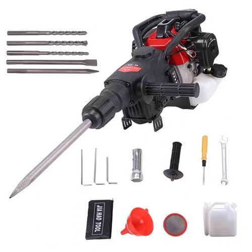 Gasoline Power Impact Hammer Broken Electric Pick 1800W Demolition | eBay