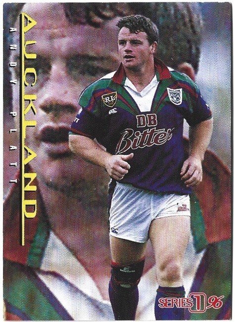 #105 Andy Platt Auckland Warriors 1996 Dynamic Series 1 Common NM-/LP ...