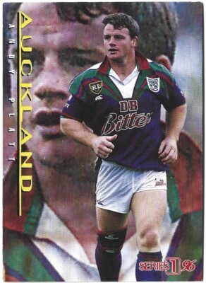 #105 Andy Platt Auckland Warriors 1996 Dynamic Series 1 Common NM-/LP ...