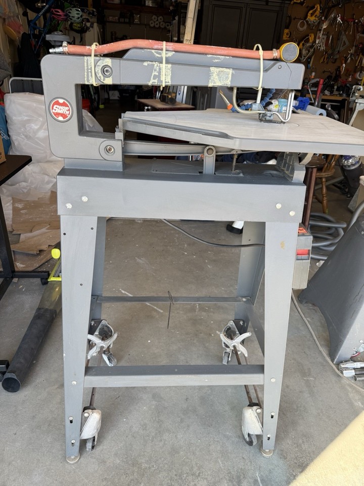 Shopsmith Mark powered 20" Scroll Saw Model No. 555272 Tilt Table | eBay