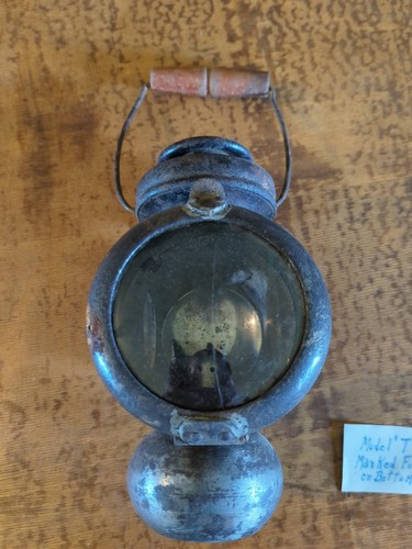 Antique Ford Model T Auto Car Tail Side Light Kerosene Oil Lamp ...